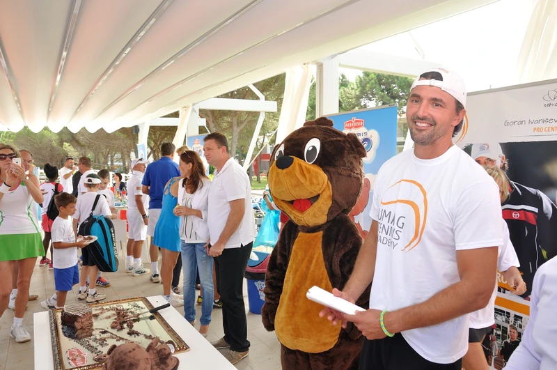 Podravka i polaznici Umag Tennis Academy iznenadili Gorana Ivaniševića ...